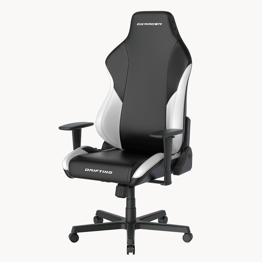 DXRacer Drifting Gaming Chair (Black & White EPU Leather) | Freemax ...